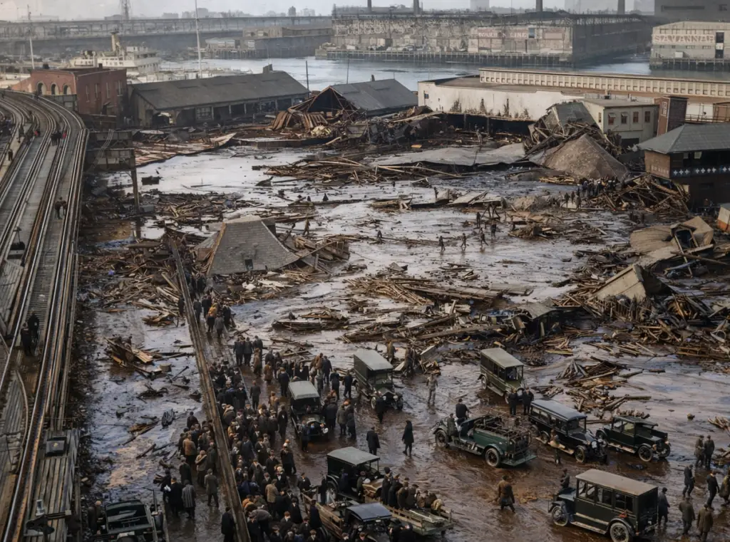 The Great Boston Molasses Flood of 1919 - New England Historical Society
