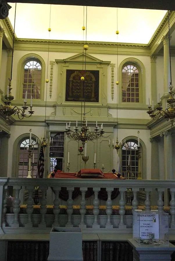 The Touro Synagogue Is Consecrated in Newport, 1763 - New England ...