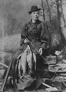 Cornelia Fly Rod Crosby, The First Maine Guide - New England Historical ...