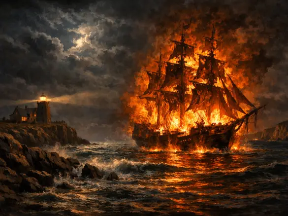 The Legend of the Ghost Ship Palatine - New England Historical Society