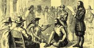 Tisquantum Mediates Peace to Benefit the Pilgrims, the Wampanoag and ...