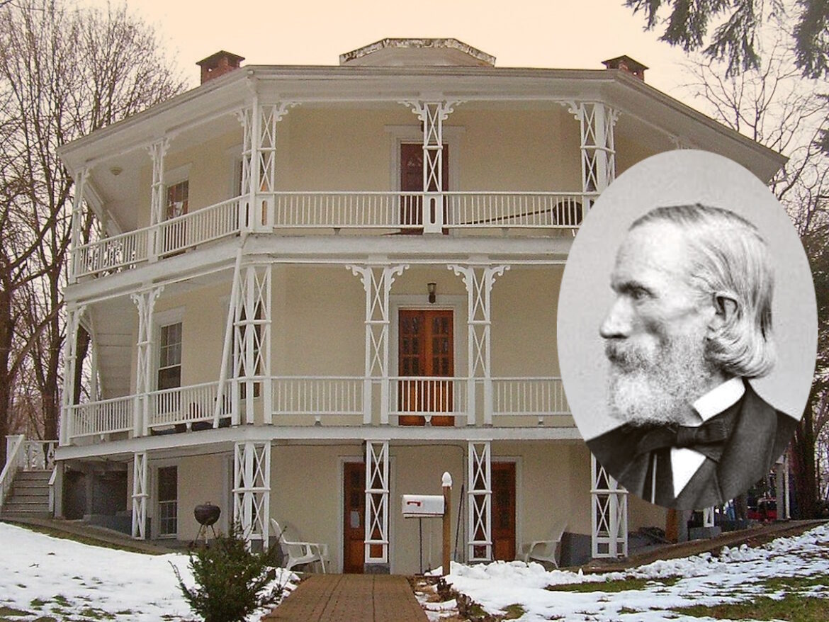Orson Fowler, the Phrenologist Who Started the Craze for Octagon Houses ...