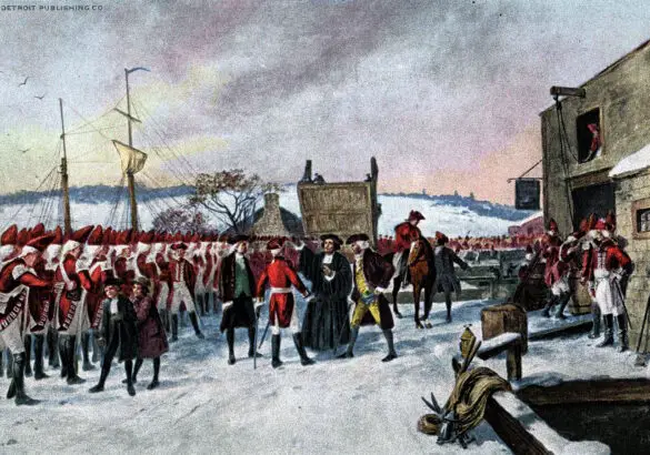 The Revolution Ball, Commemorating Leslie's Retreat in Salem, Mass ...